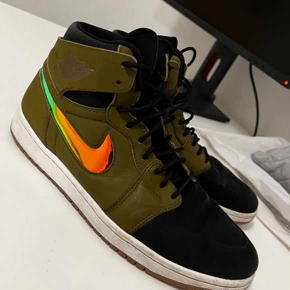Jordan | Shoes | Nike Air Jordan Retro High Nouveau Militia Green ...